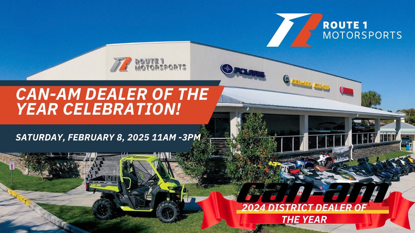Can-Am Dealer of the Year: Route 1 Motorsports Celebration Sale & BBQ ...