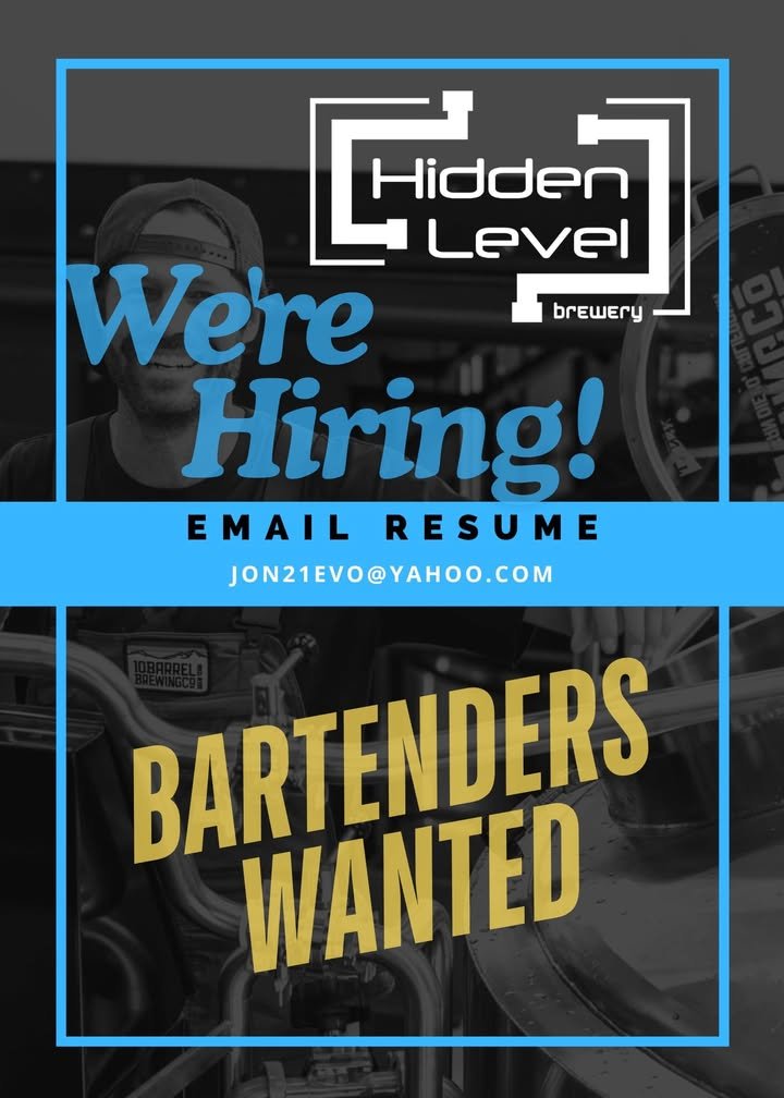 Hiring Now: Join Our Bar Team! Bartenders Wanted for New Opening ...