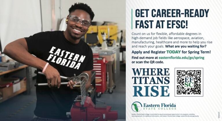 Secure Your Spot: Spring 2026 Classes at Eastern Florida State College ...