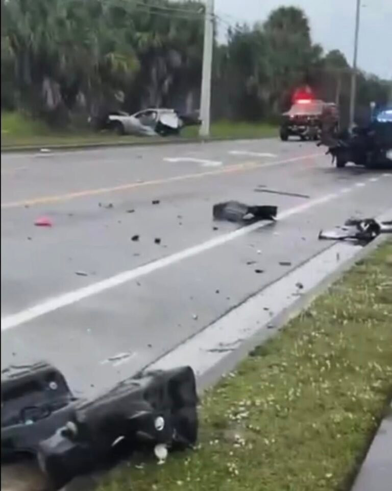Breaking News: Vehicle Split in High-Speed Crash, Suspect Fleeing Scene ...