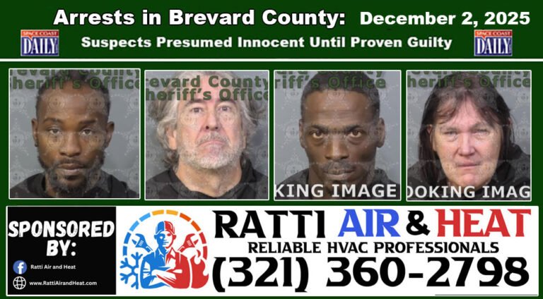 Brevard County Arrests: Dec 2, 2025 | Daily Mugshot Report - Space ...